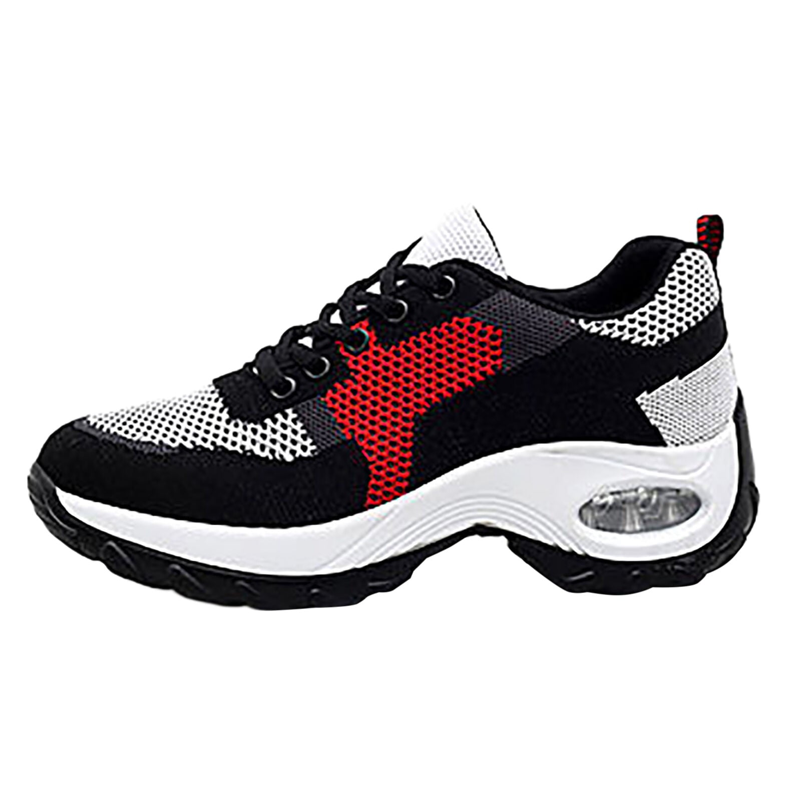 Caihaooo Sneaker Booties for Women with Heel Leisure Summer Sport Shoes ...