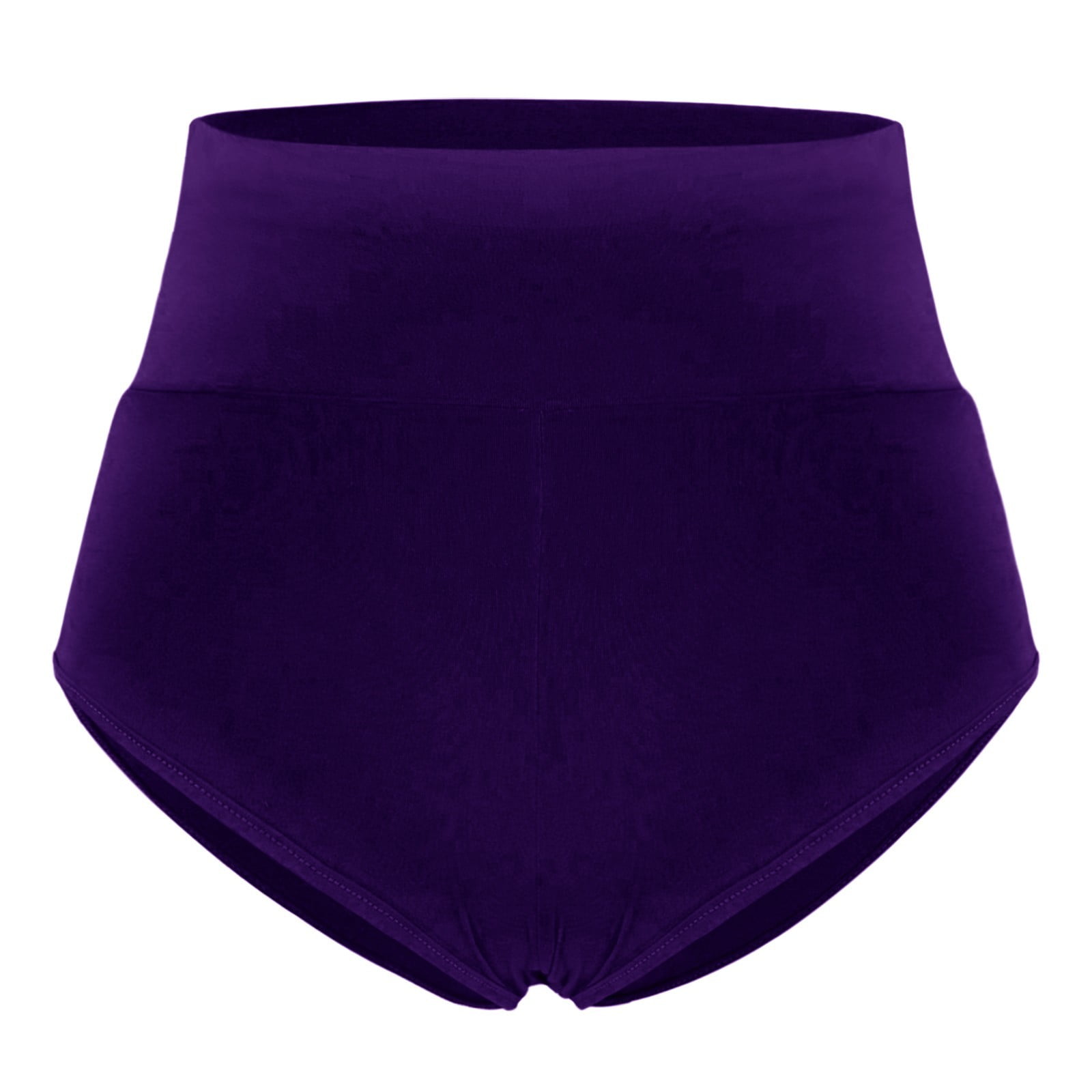 Caihaooo Womens High Waist Solid Color Slim Stretch Pants Belly Sports