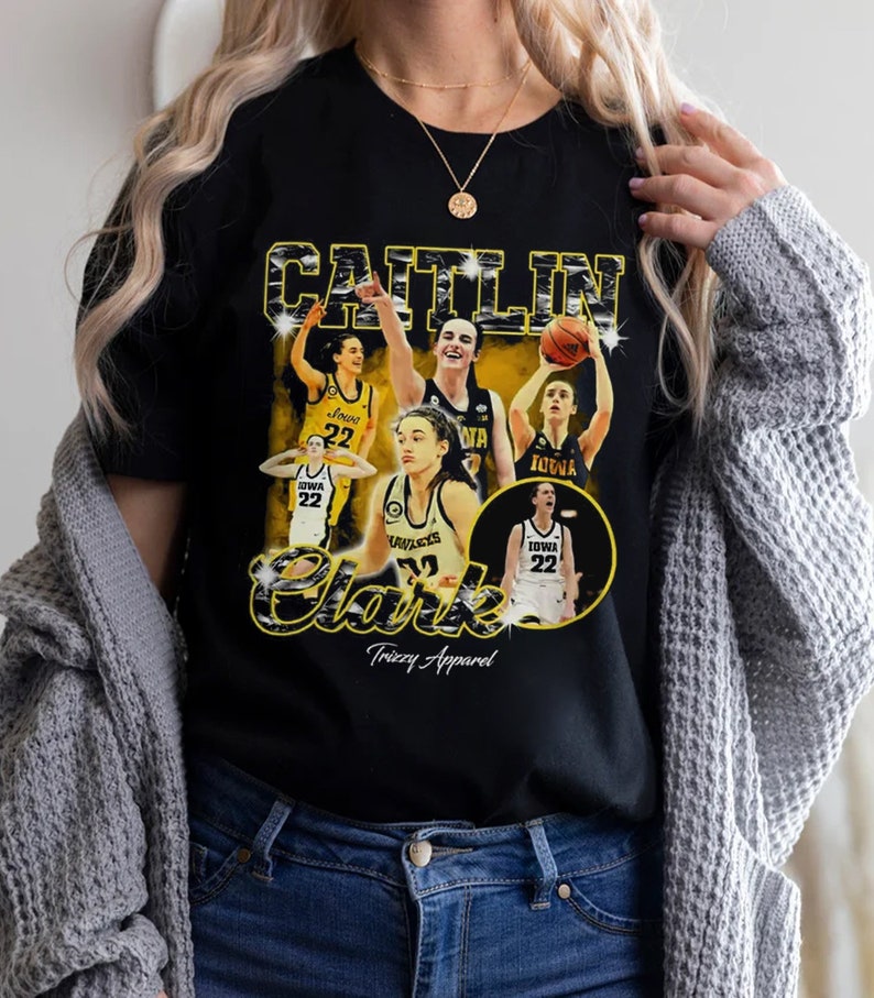 Caiitlin Claark Trizzy Apparel Shirt, Claark 22 From The Logo ...