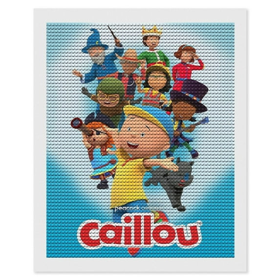 Caill-ou Picture Paintings Canvas Diamond Art Prints Wall Hang Decoration Home Game Gifts ...