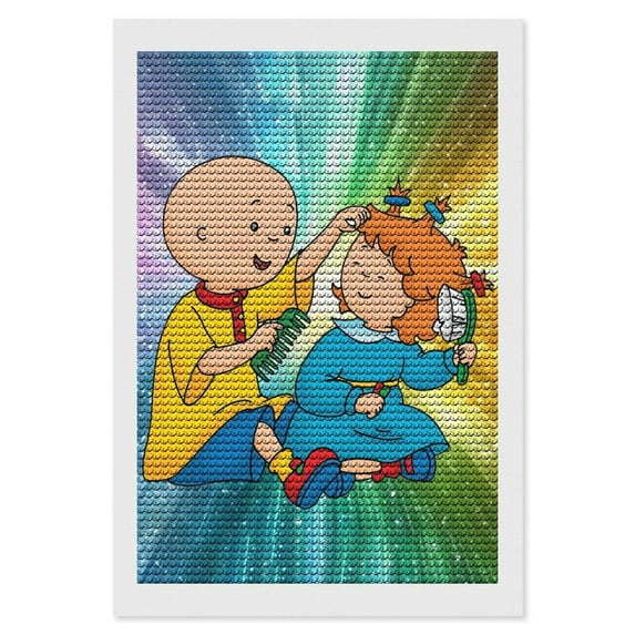 Caill-ou Picture Paintings Canvas Diamond Art Prints Wall Hang ...