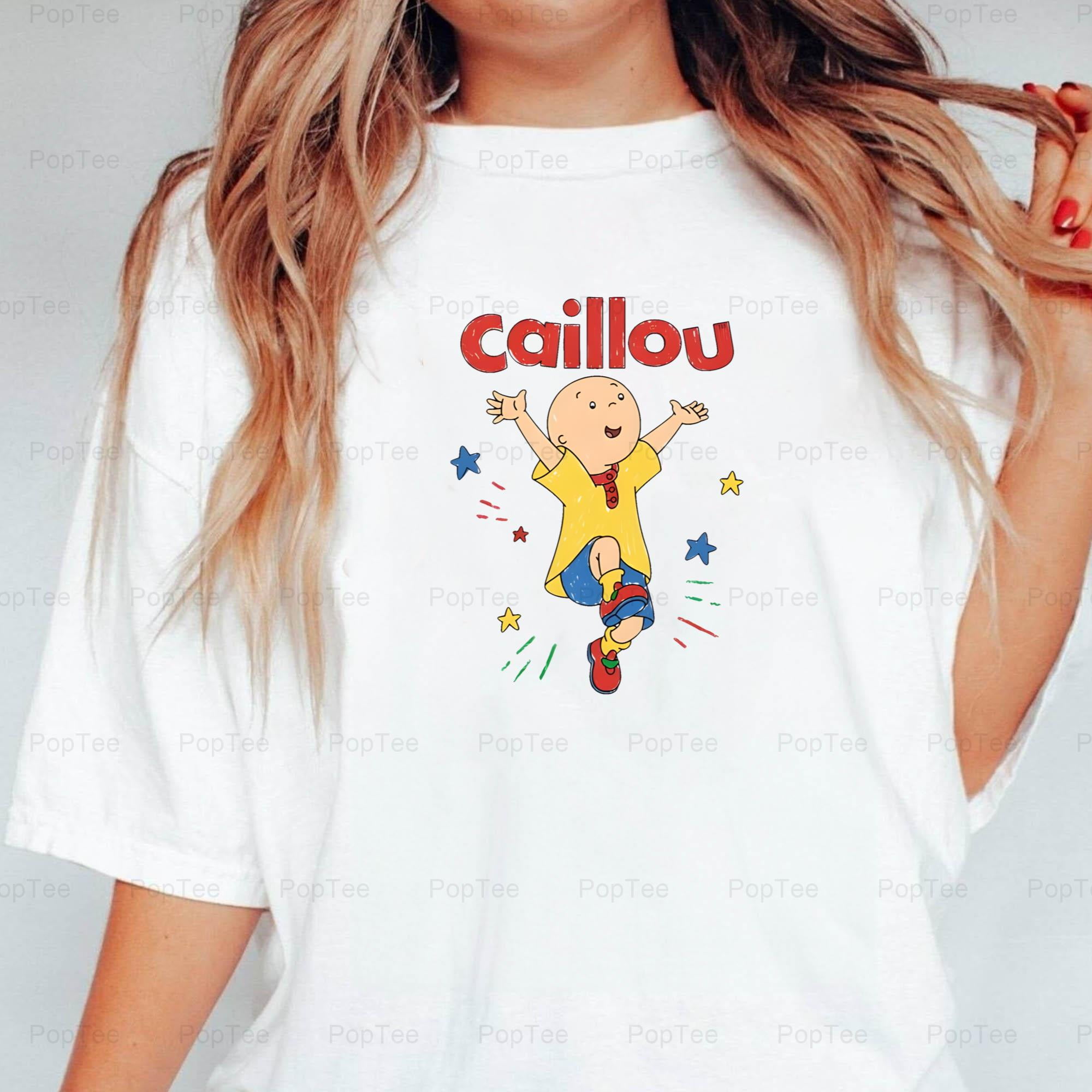 Caillou A Sketch Comic Style Drawing Of The Cartoon Character T-Shirt ...