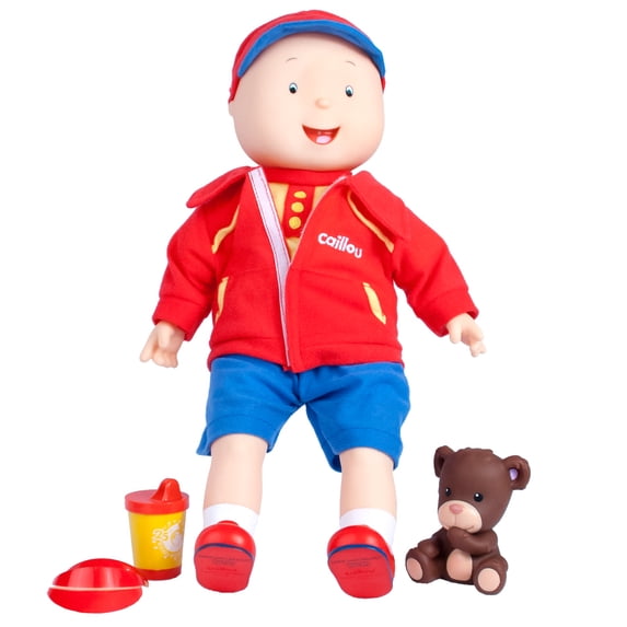 Caillou Best Friend Doll, Trilingual Talking in English, French ...