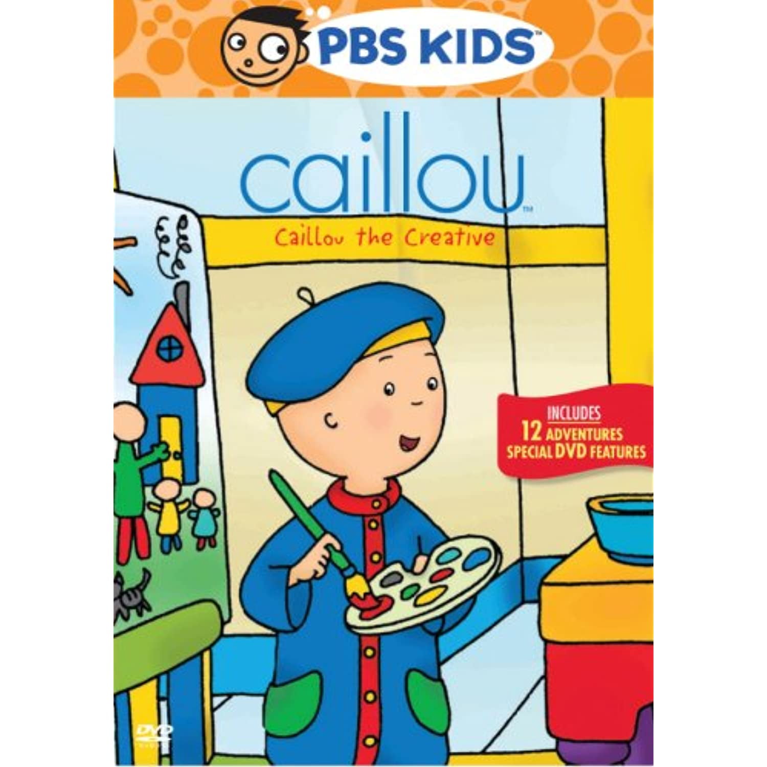 Caillou : Caillou the Creative (DVD video) - Walmart.com