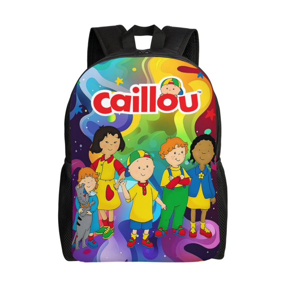 Caillou Large Backpack Lightweight Laptop Bag Daypack Travel Backpack ...