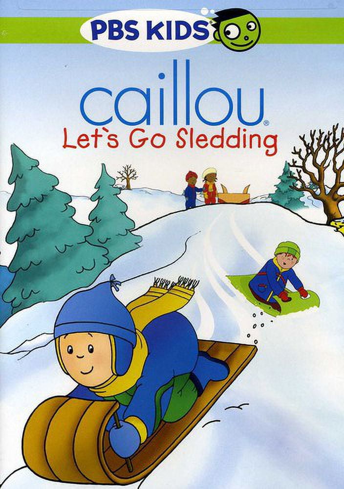 Caillou: Let's Go Sledding (DVD), PBS (Direct), Kids & Family - Walmart.com