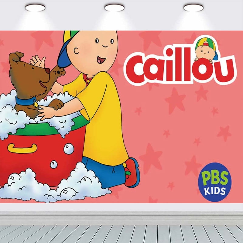 Caillou Party Supplies Taspestry Poster Banner Backdrop Background Wall ...