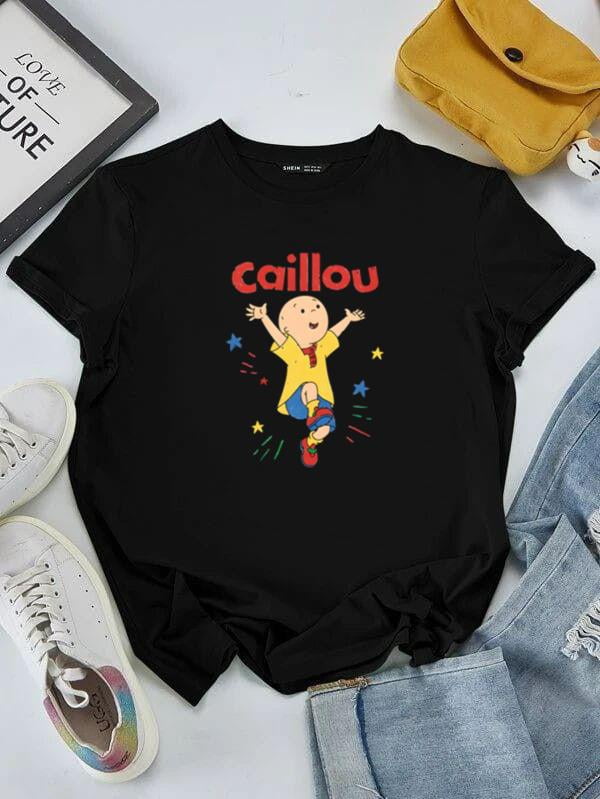 Caillou Sketch Comic Style Funny Hated Cartoon Character Meme Unisex ...