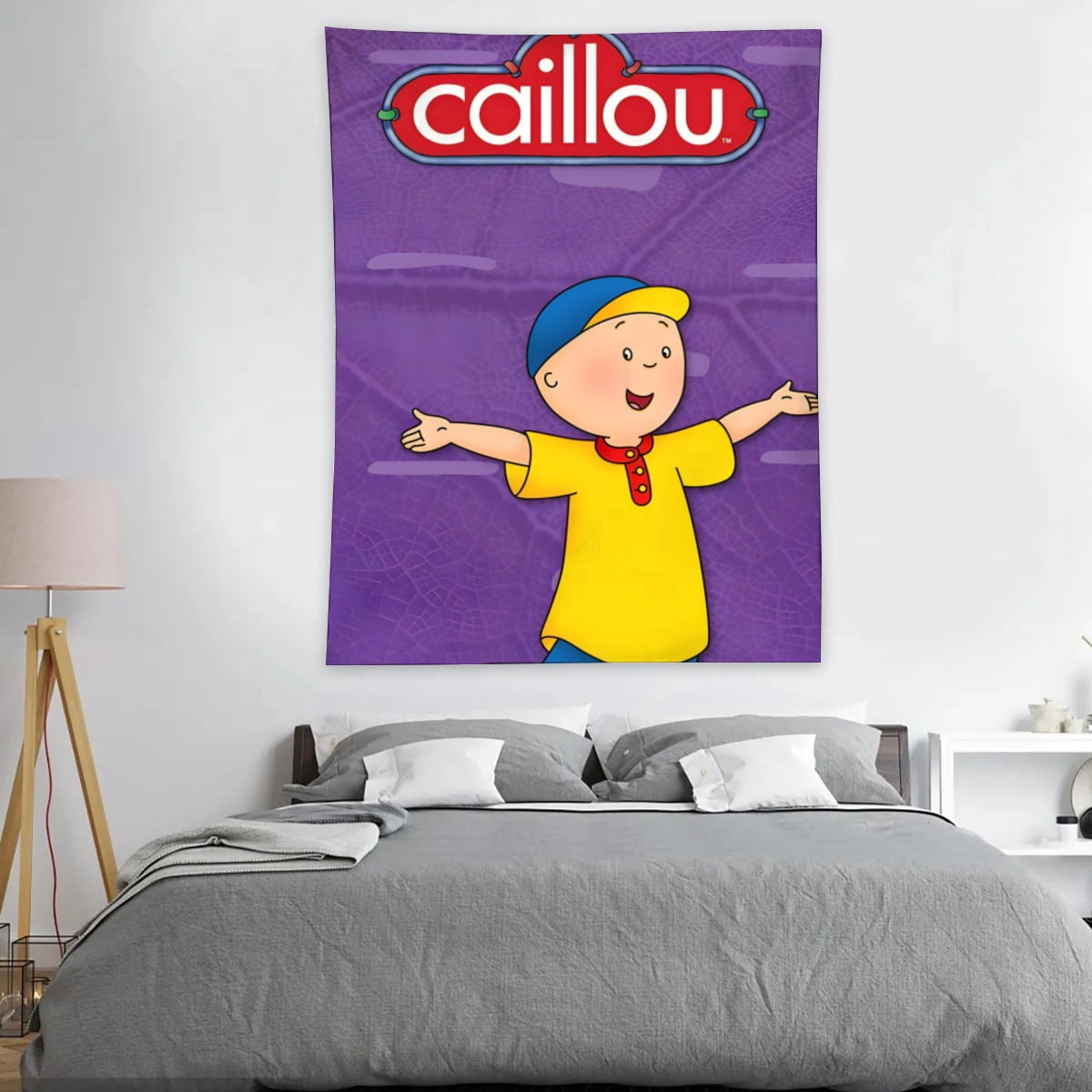 Caillou Tapestry Gift Wall Hanging Backdrop for Room Bedroom Girls Or ...