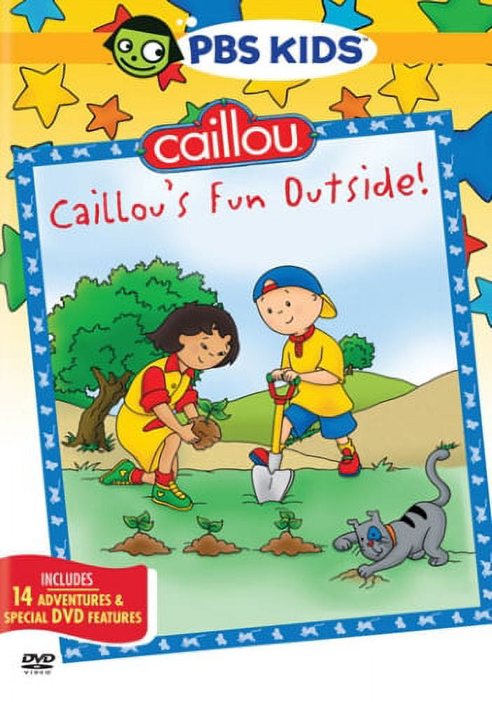 Caillou's Fun Outside! DVD - Walmart.com