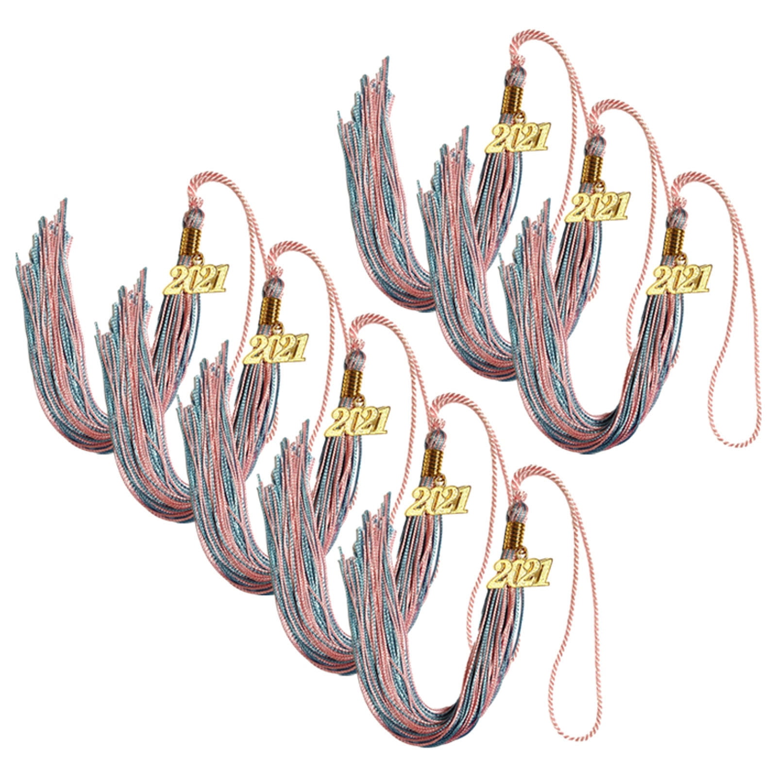 Cailmei Academic Grade Graduation Tassels With 2021 Gold Pendants ...