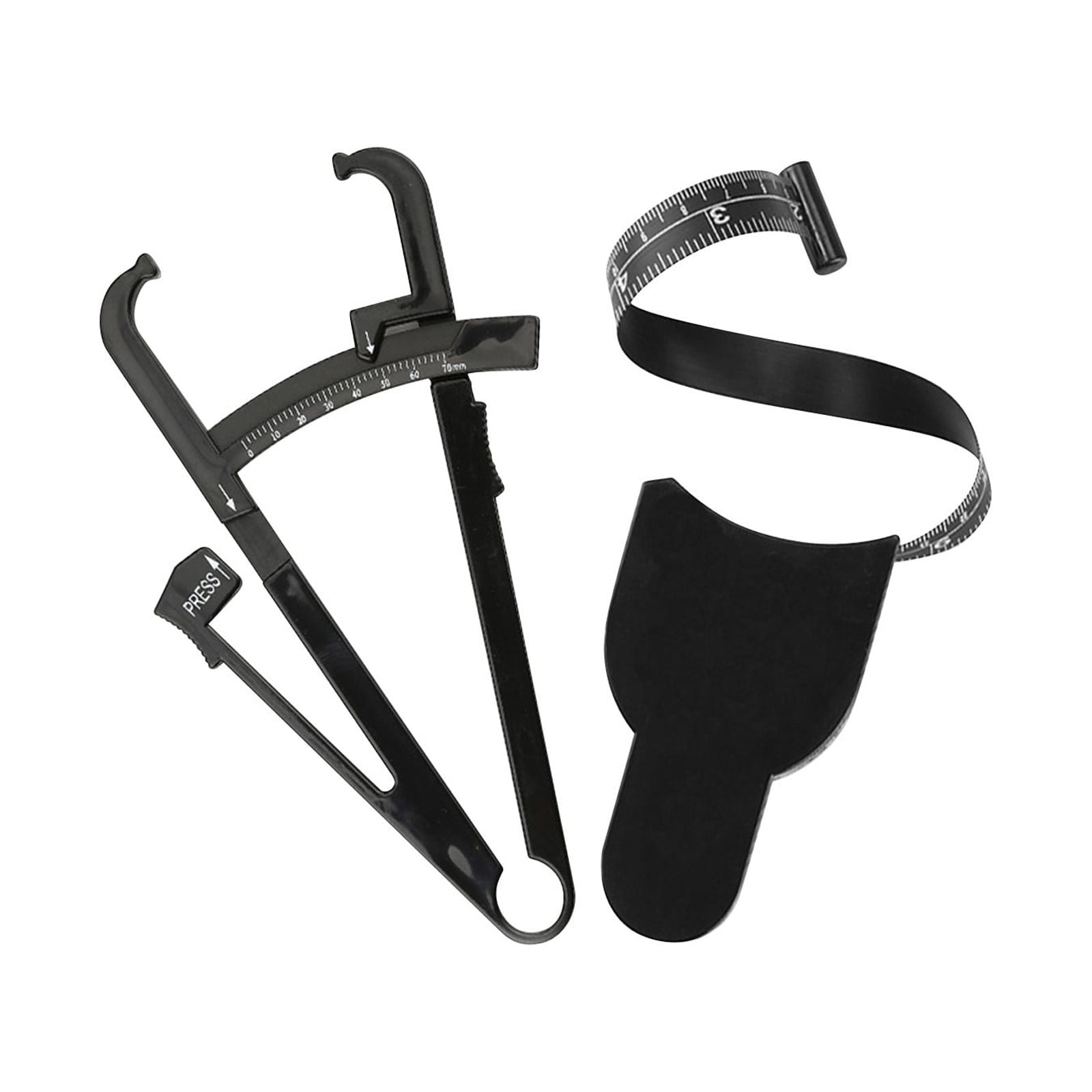 Cailmei Double Scale Body Clamp Measuring Skinfold Meter Measurement ...