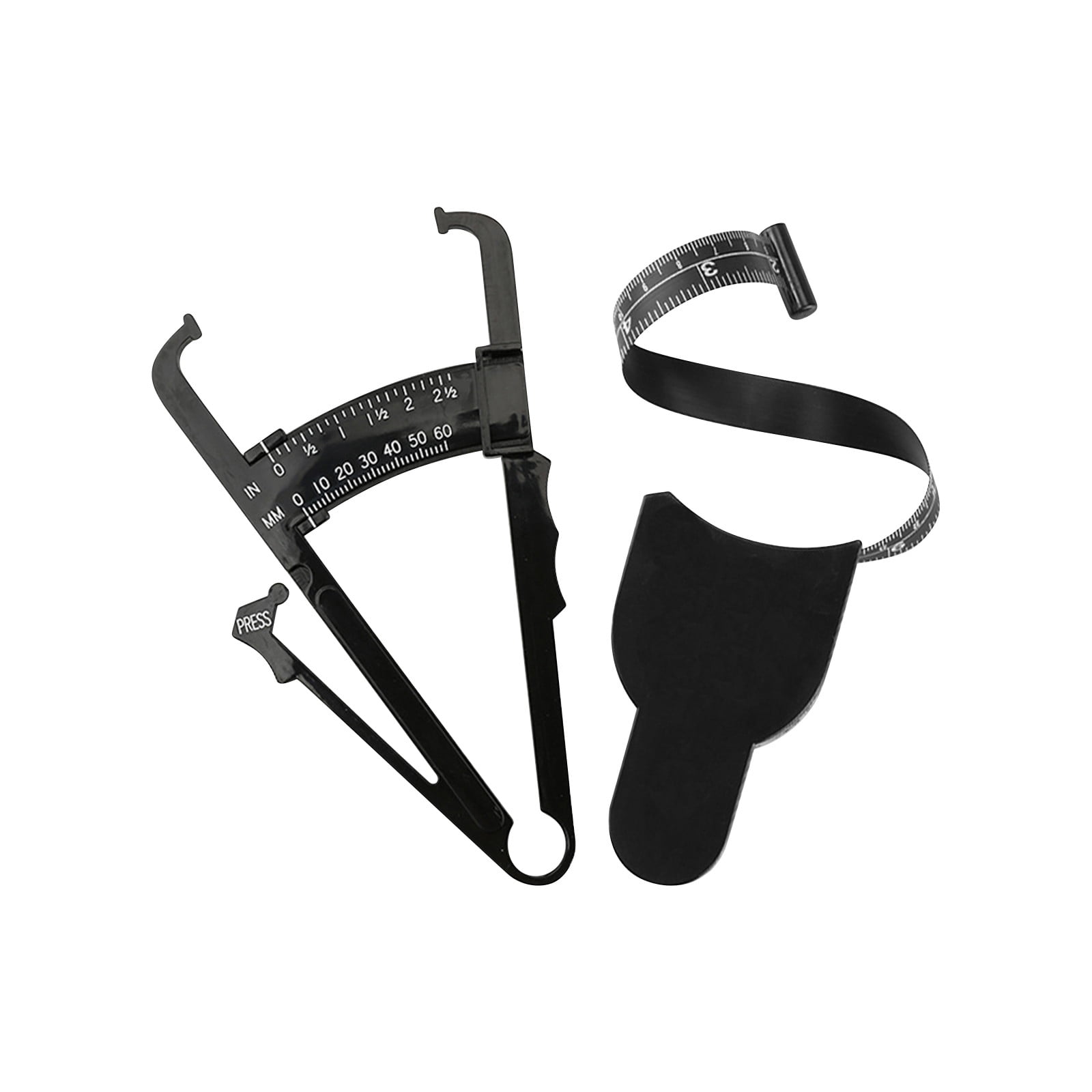 Cailmei Double Scale Body Clamp Measuring Skinfold Meter Measurement ...