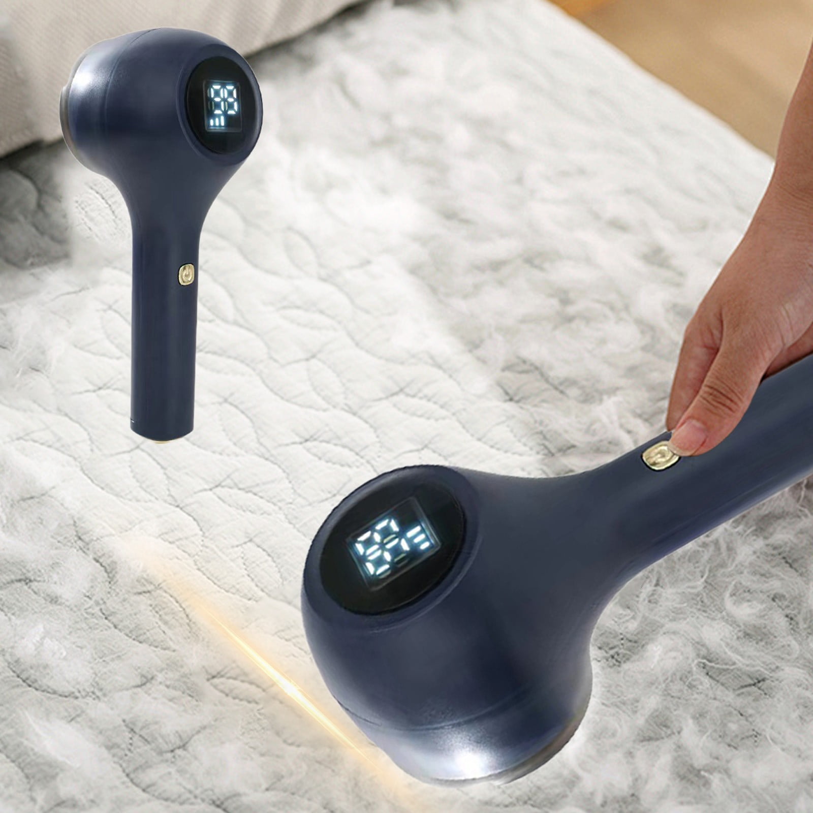 Cailmei Home Voltaic Sweater Ball Remover Pruner Portable Clothing Shaver Shaving Machine Blue ...