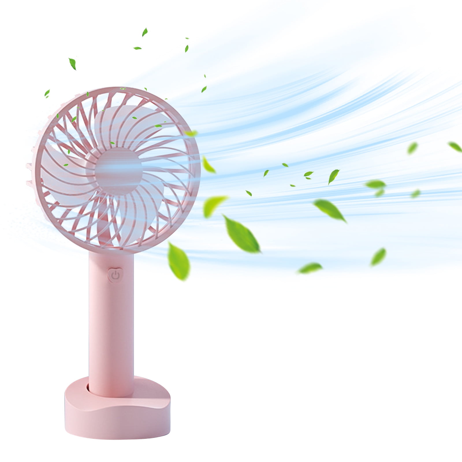 Cailmei Mini Handheld Small Fan Outdoor Portable Cute Electric Fan Pink ...
