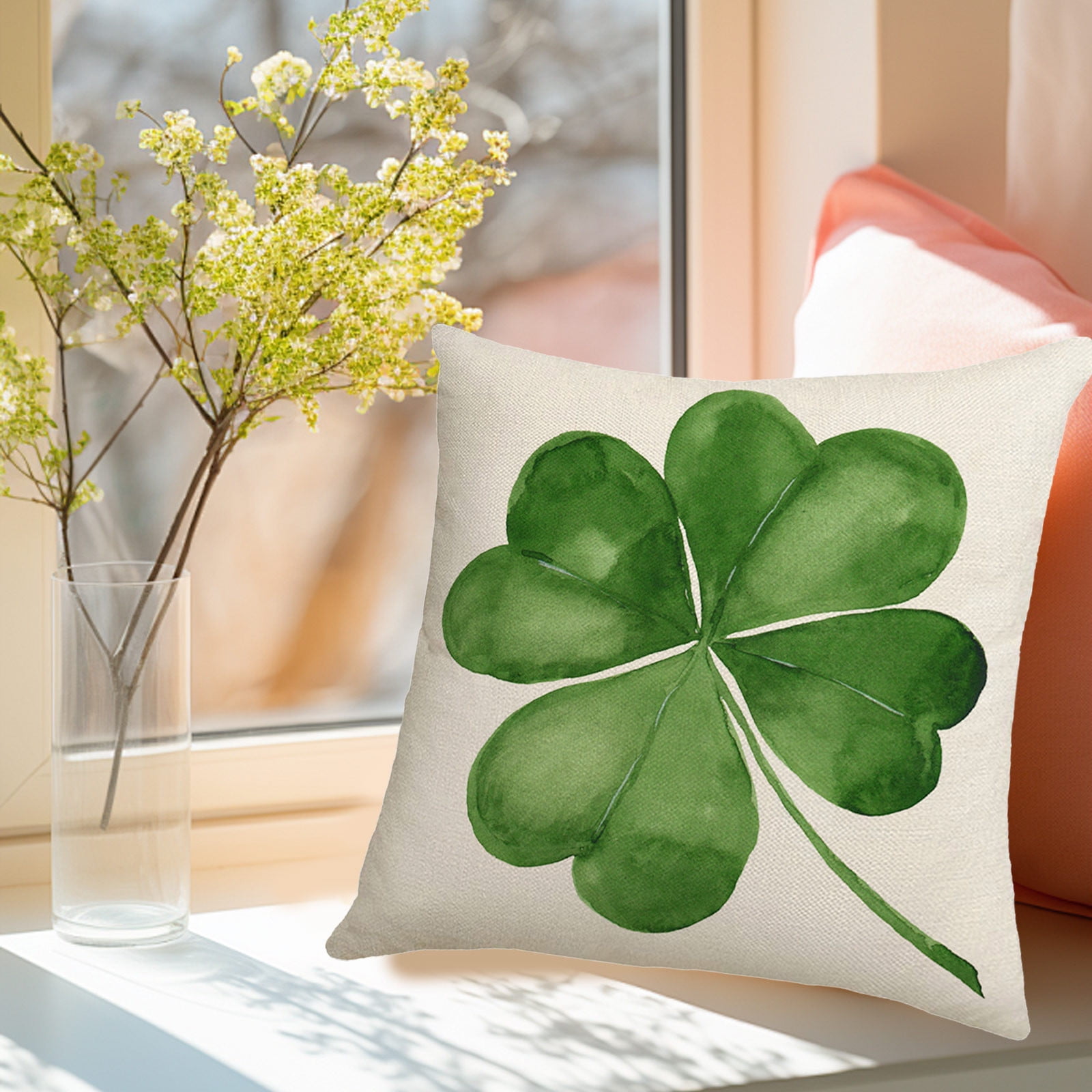 Cailmei St. Patrick'S Day Pillowcases, Shamrock Shamrock Hat Decor ...