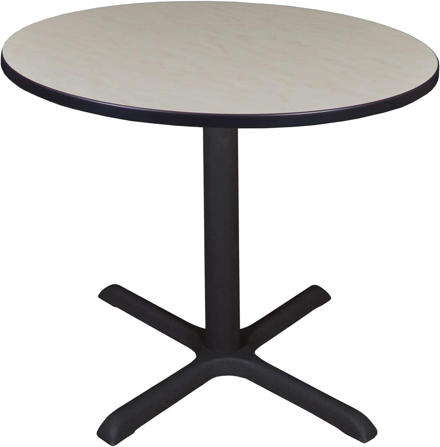 Cain 36" Round Breakroom Table- Maple - Walmart.com