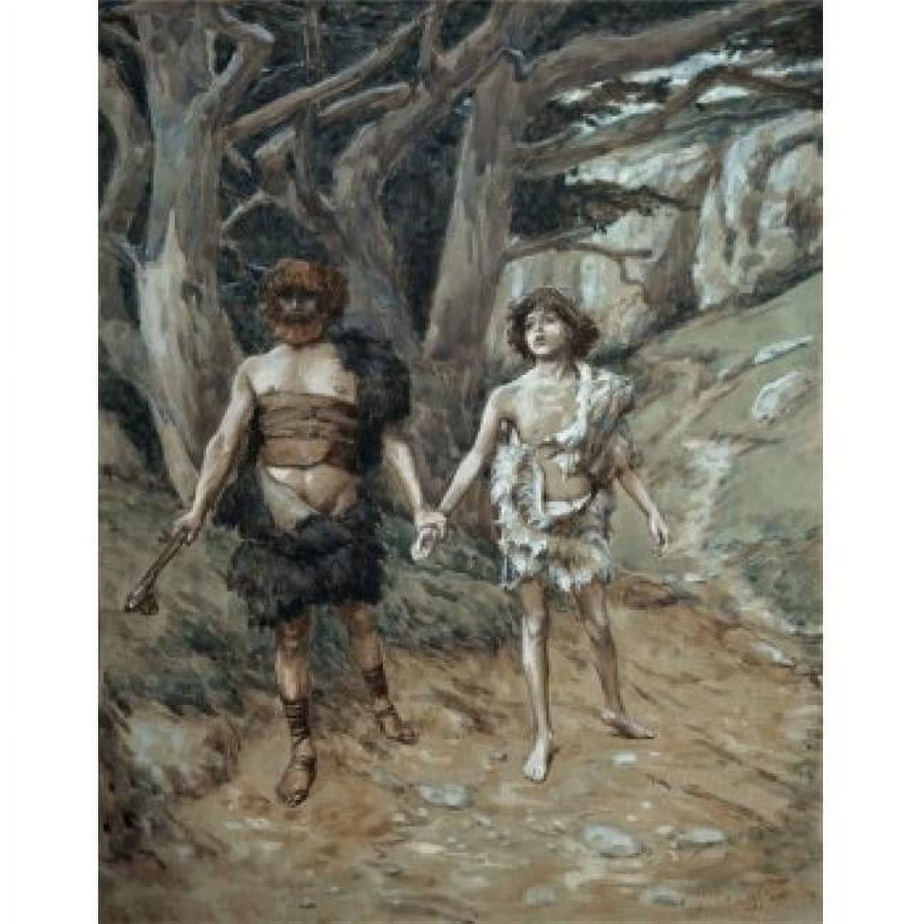 Cain Leadeth Abel to Death James J. Tissot 1836-1902 French Jewish ...