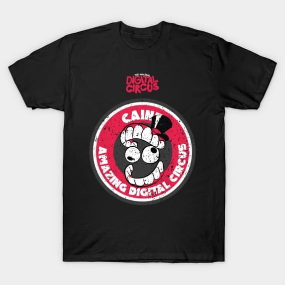 Caine Circle Emblem The Amazing Digital Circus Grunge Style Unisex T ...