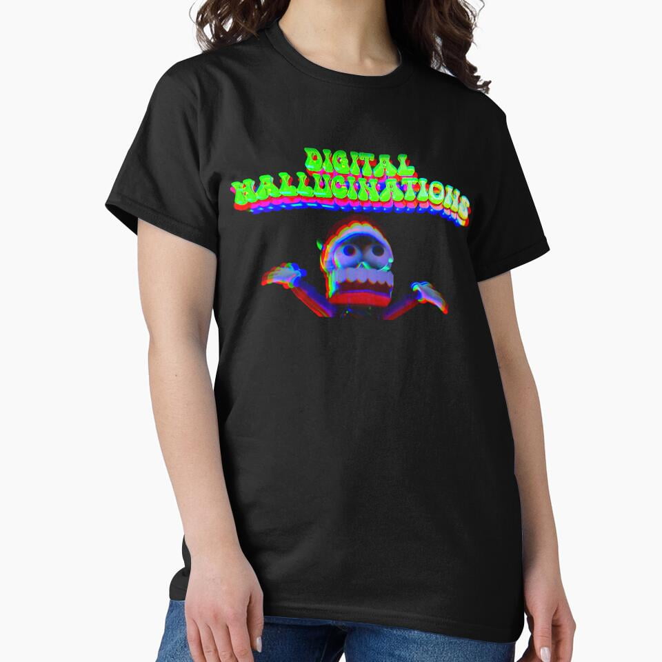 Caine Digital Circus Parody Surreal Hallucination Carnival Art Unisex T ...