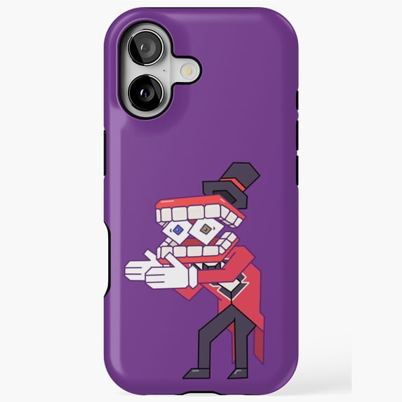 Caine Flabbergasted EXE Case for iPhone 17 16 15 14 13 12 11 Pro Max ...