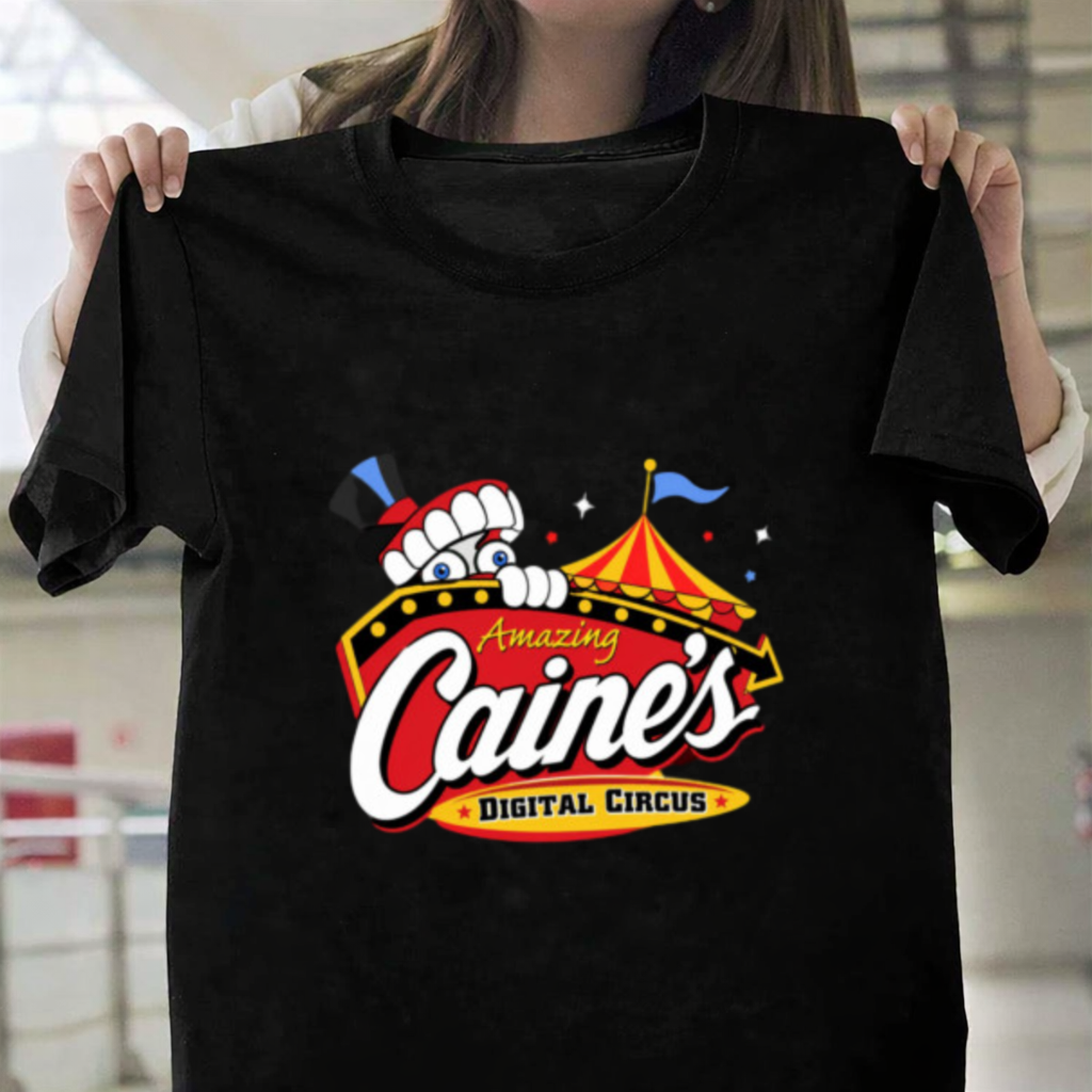 Caine Retro Graphic Art The Amazing Digital Circus Animation Unisex T Caine Retro Graphic Art The Amazing Digital Circus Animation Unisex T