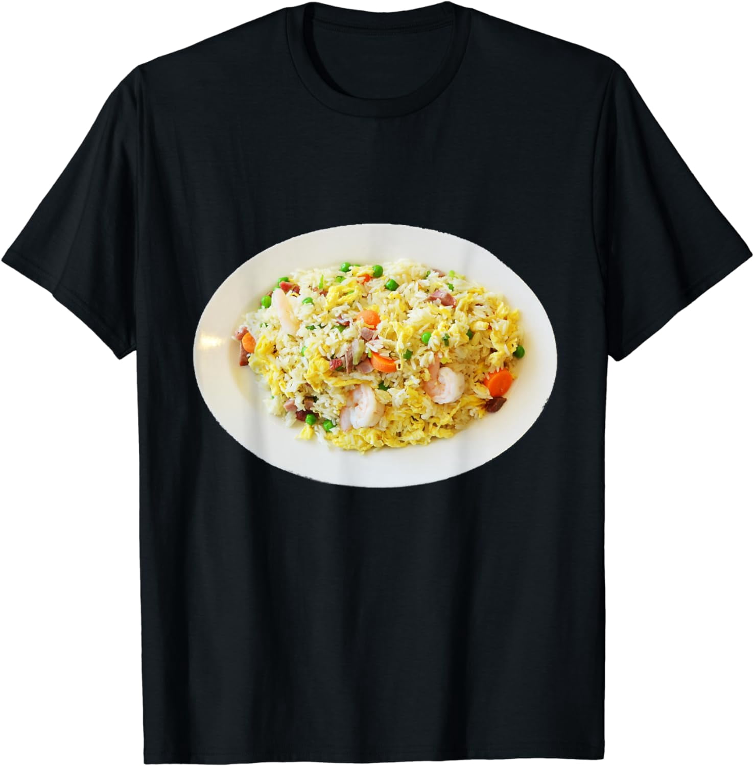 Cainmosni: Plate of Fried Rice T-Shirt - Walmart.com