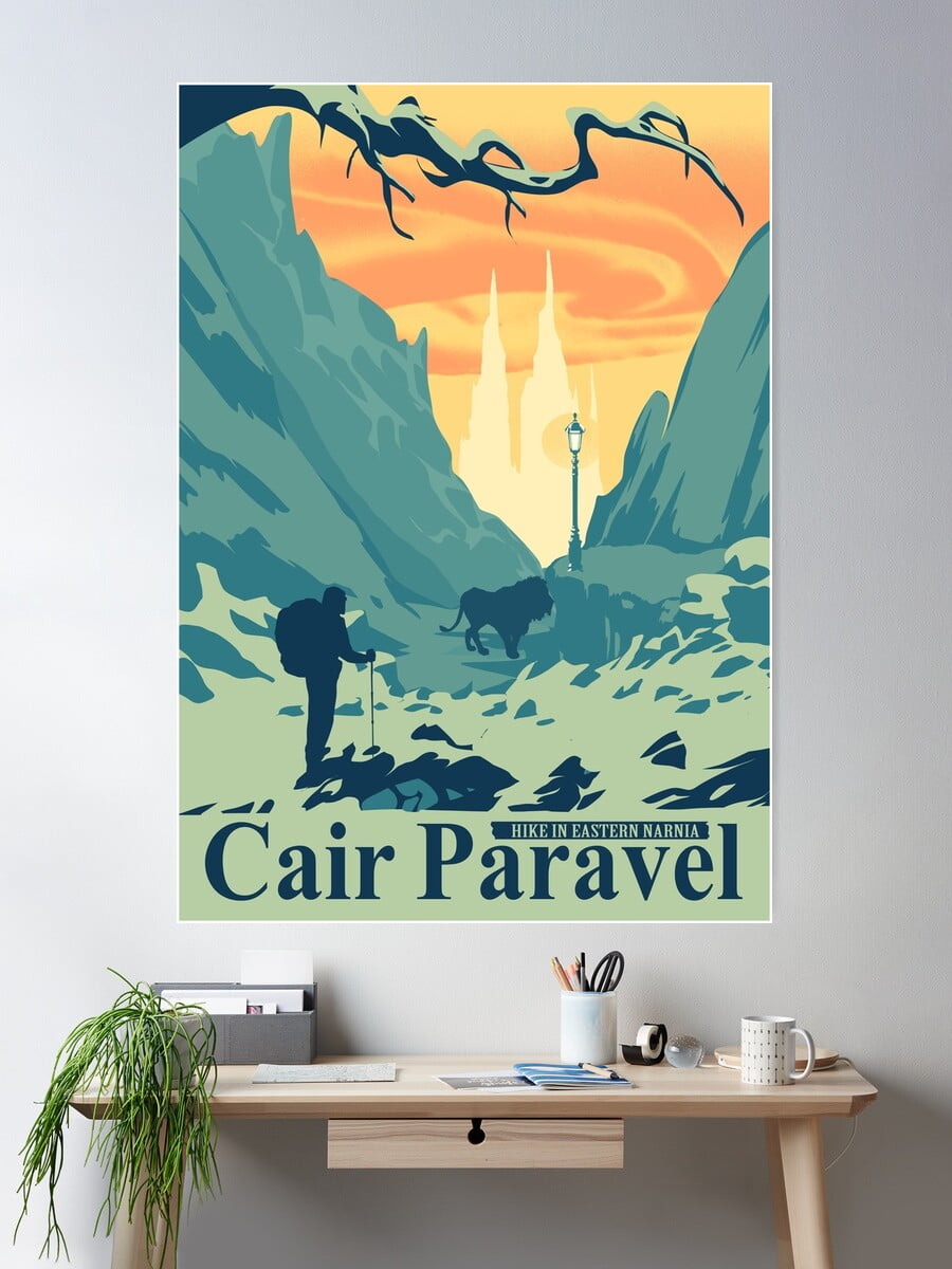 Cair Paravel Narnia Poster Wall Art, Modern Wall Decor For Living Room ...