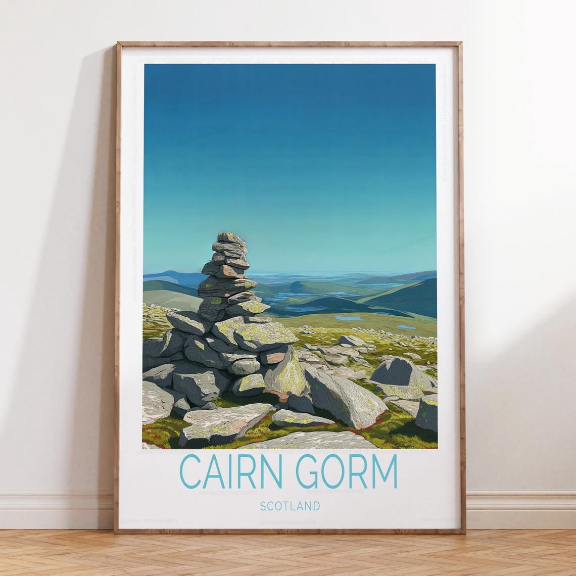 Cairn Gorm Scotland Wedding Home Decor Travel Wall Art V4 Unframed ...