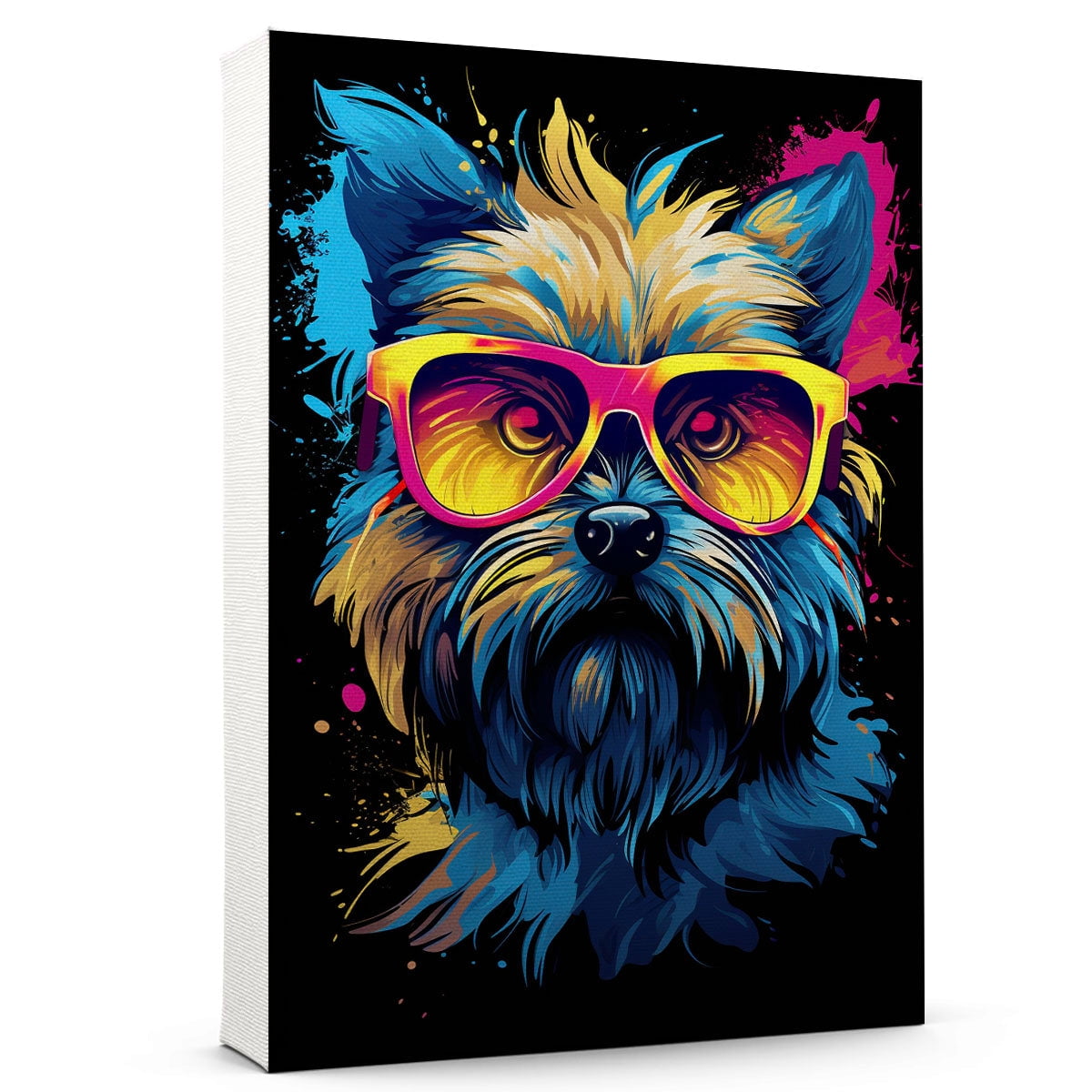 Cairn Terrier Art Print Poster, Dog Wall Art Painting Decor, Dog Pop ...