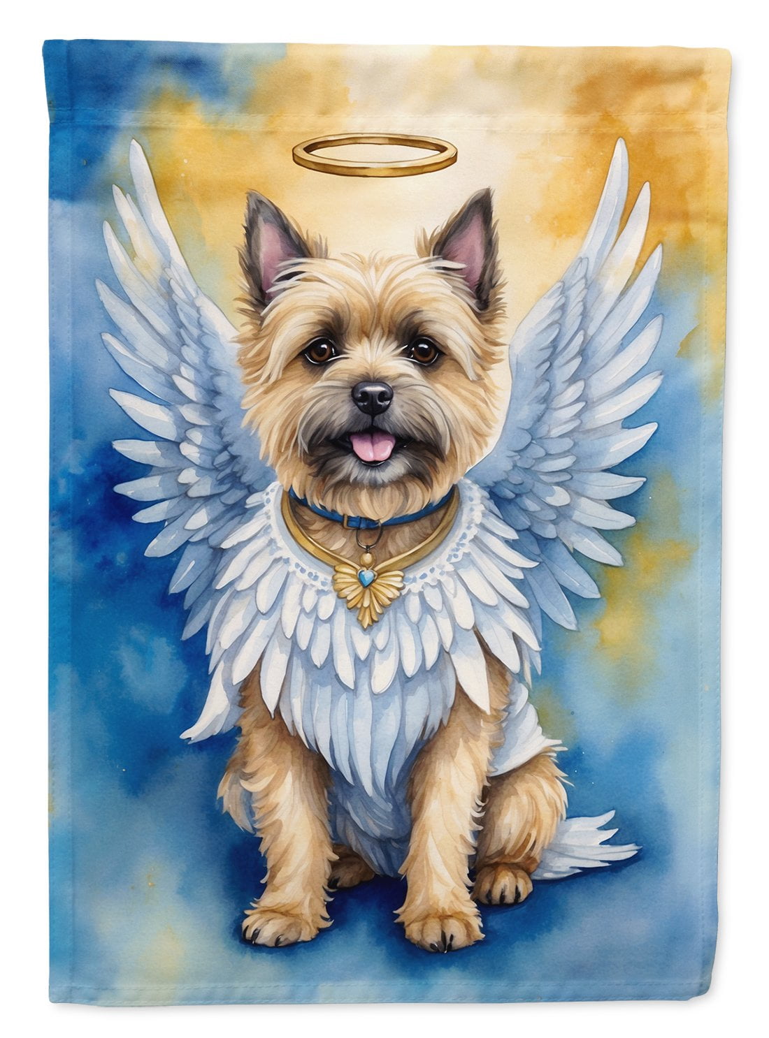 Cairn Terrier My Angel Garden Flag 11.25 in x 15.5 in - Walmart ...