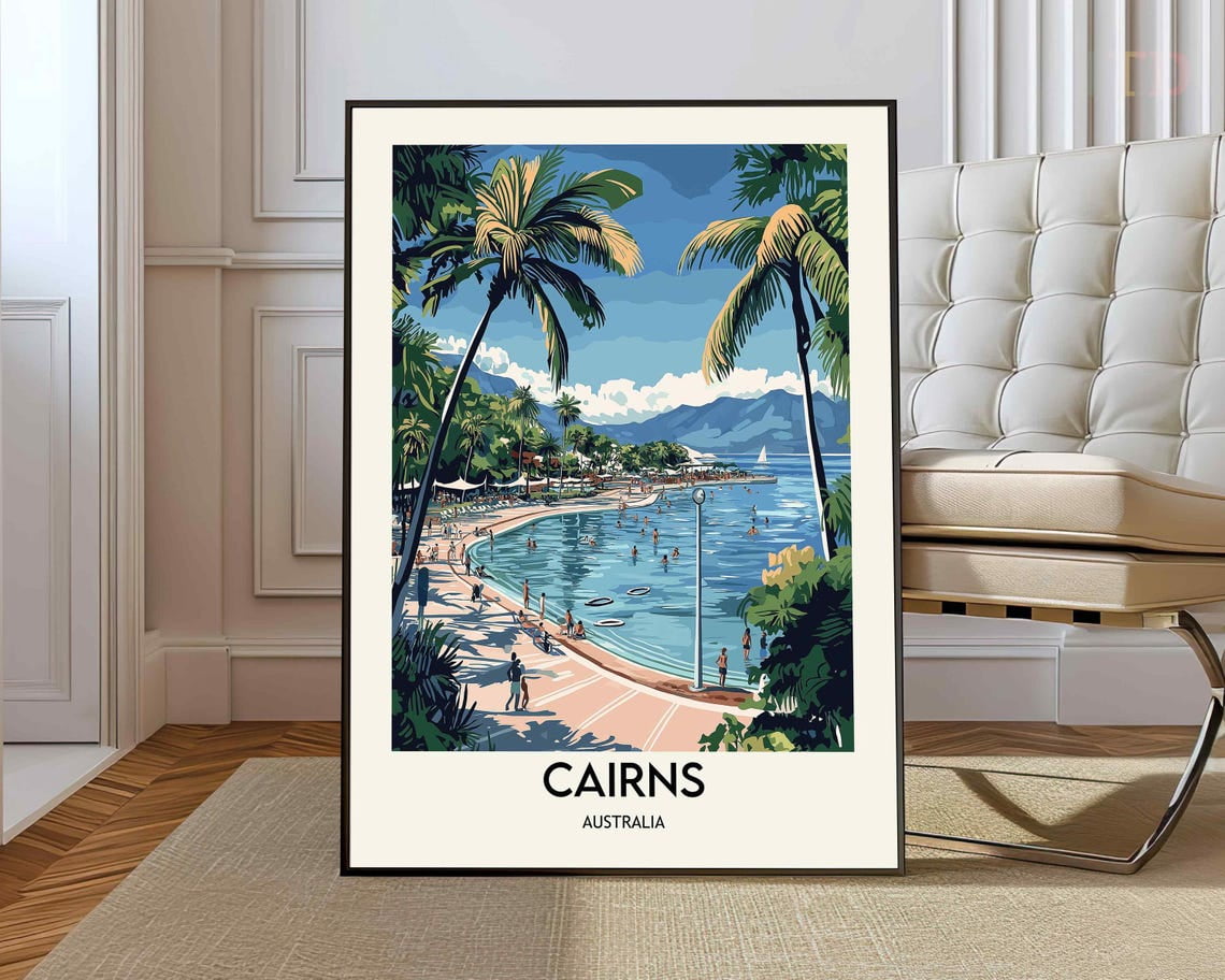 Cairns Poster, Cairnscairns Print, Cairns Photo, Cairns Poster Print ...