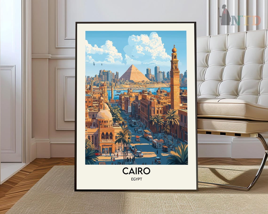 Cairo Print, Cairo Wall Art, Cairo Poster, Cairo Photo, Cairo Poster Print, Cairo Travel Poster ...