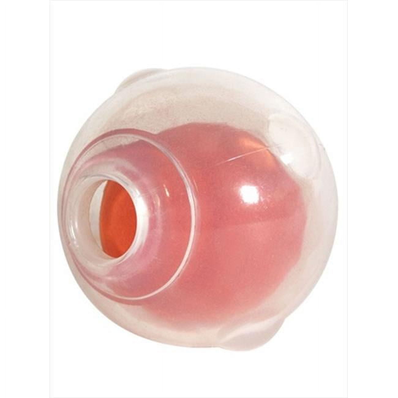 Chase 'n Chomp Amazing Squeaker Ball Toy for Pets, Clear, 3.5 Inch ...
