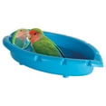 Caitec Featherland Paradise BPA-Free Birdie Bath Tub with Mirror for ...