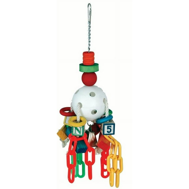 Caitec Featherland Paradise Play N Ball Bird Toy - Walmart.com
