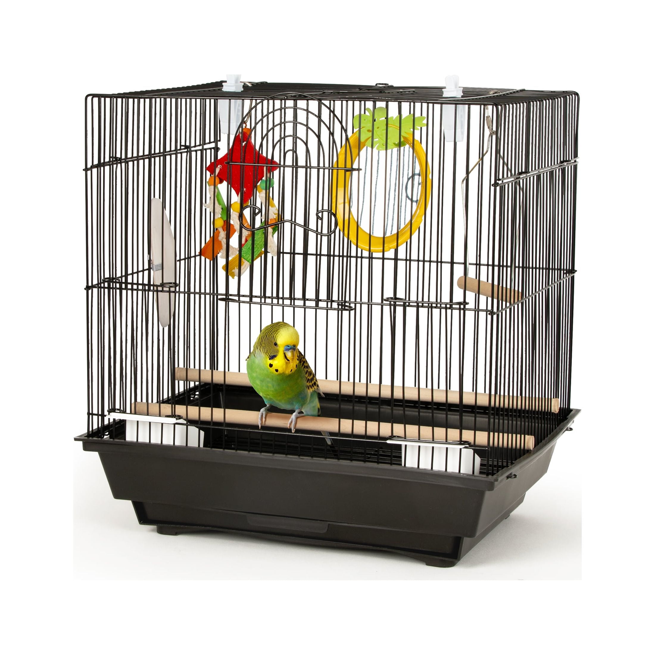 Caitec Featherland ParadiseStarter Kit Bird Cage, Black - Walmart.com