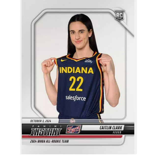 Caitlin Clark 2024 Panini Instant WNBA All Rookie Team Rookie Card #247 ...