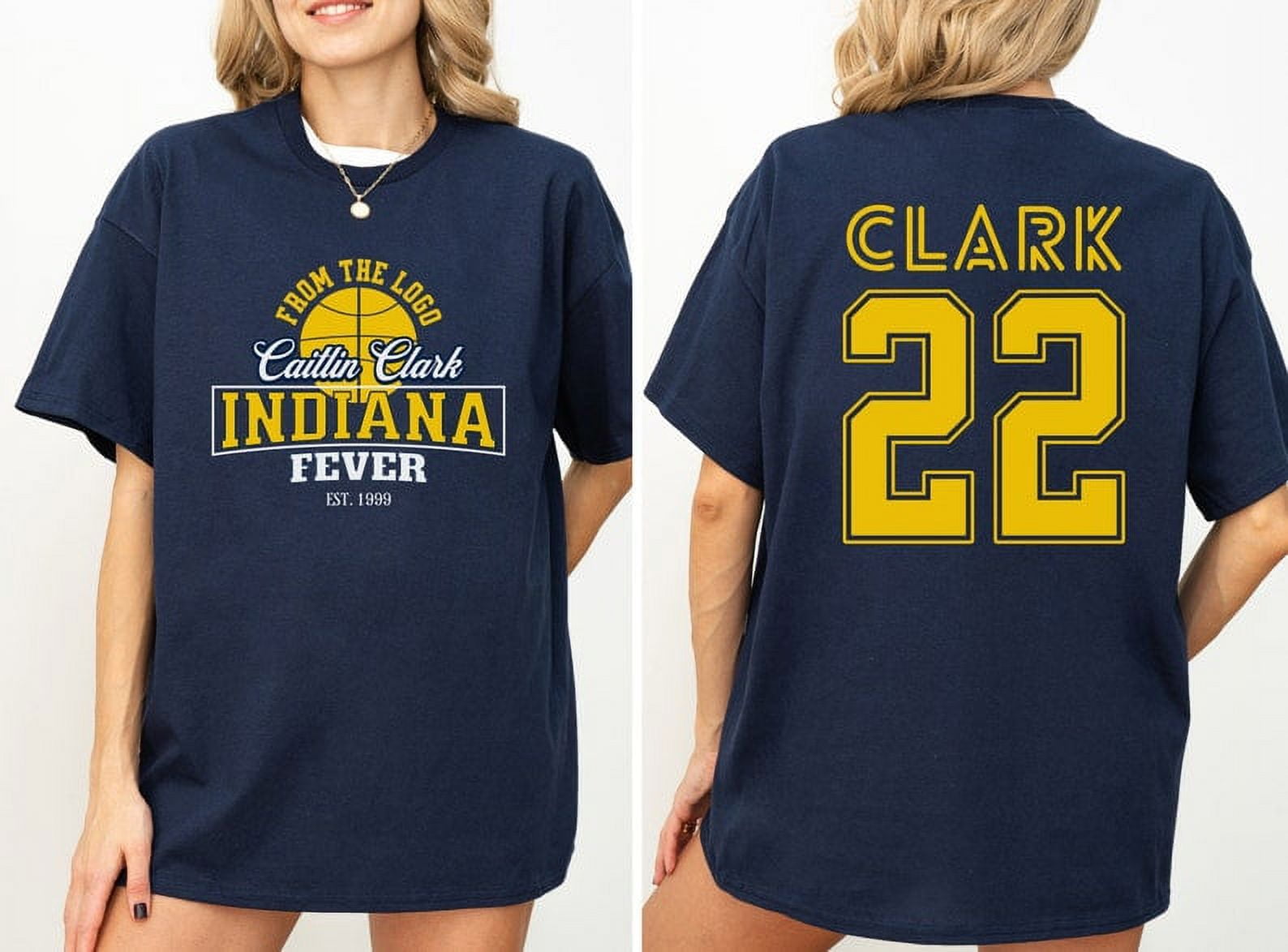 Caitlin Clark 22 Double Sided T-shirt, Caitlin Clark Shirt, Tee Women ...