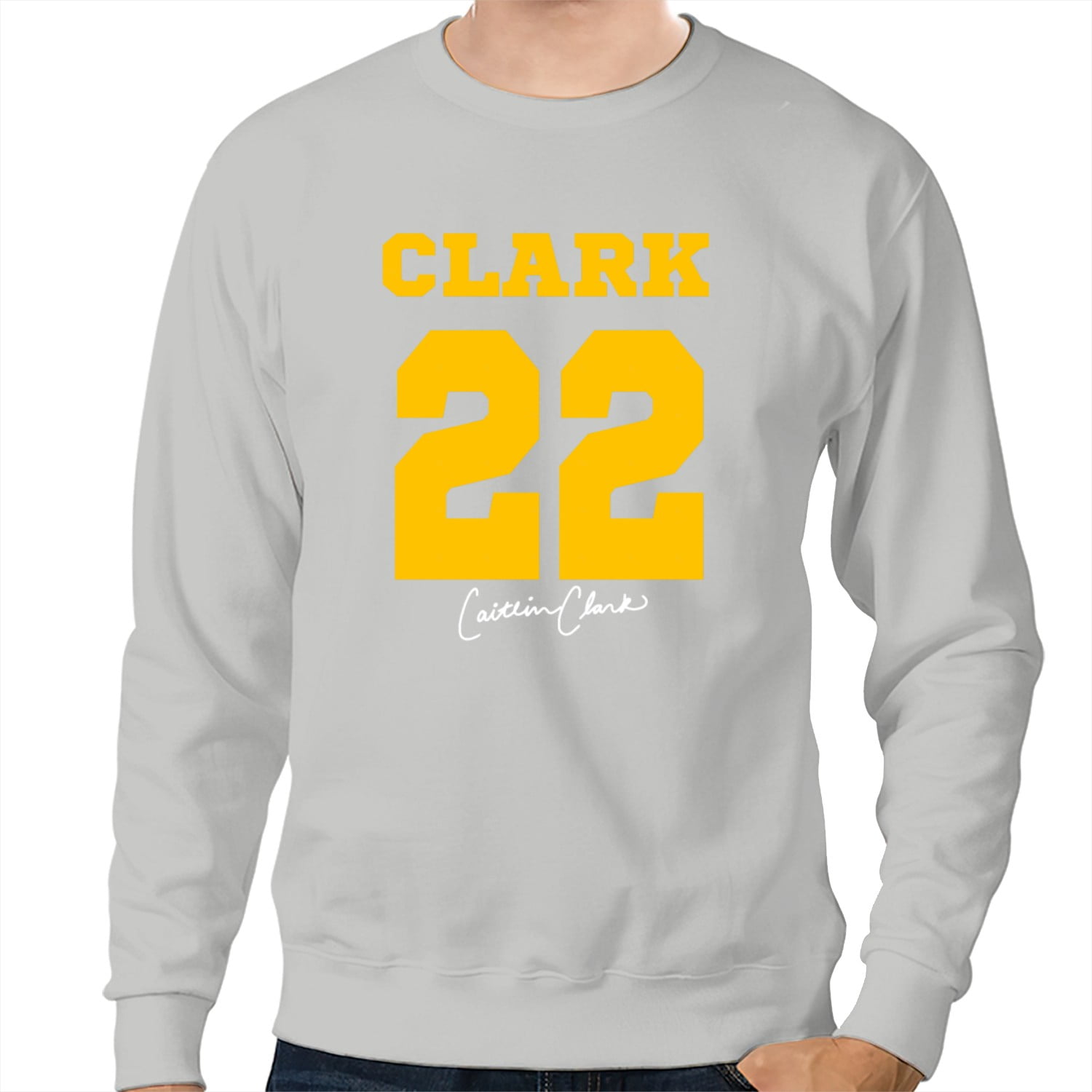 Caitlin Clark Classic Unisex Cotton Sweatshirt - Walmart.com