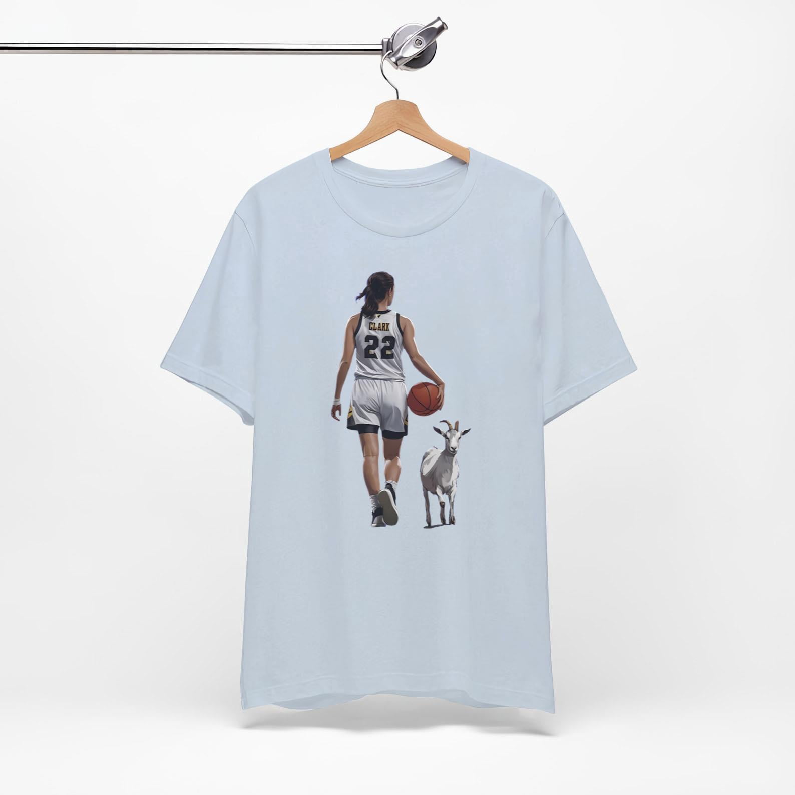 Caitlin Clark Goat Shirt, Caitlin Clark Shirt, Caitlin Clark Tee, Clark ...