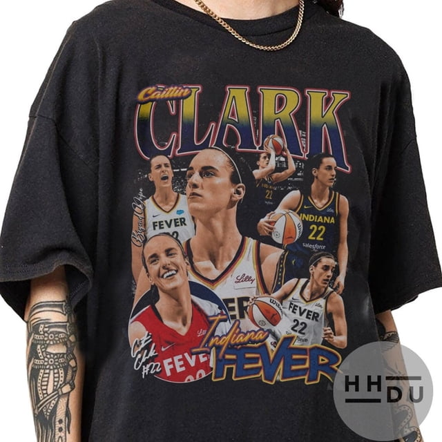 Caitlin Clark Indiana Fever 90s Vintage Bootleg Style T-Shirt, Classic ...