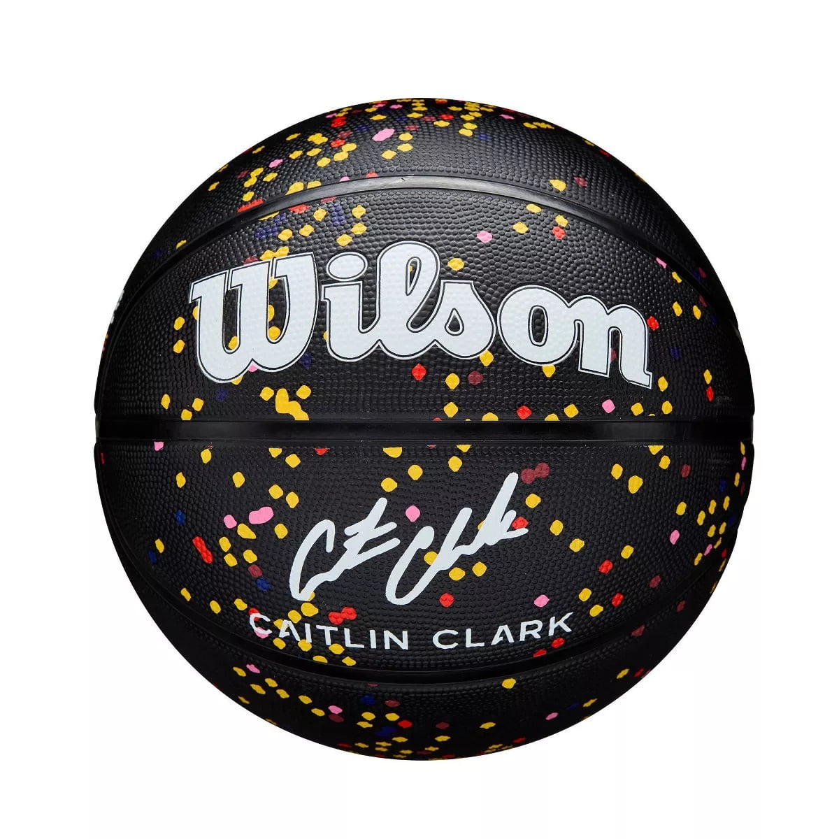 Wilson Caitlin Clark Journey Series Basketball - Black, Size 6 - 28.5 ...