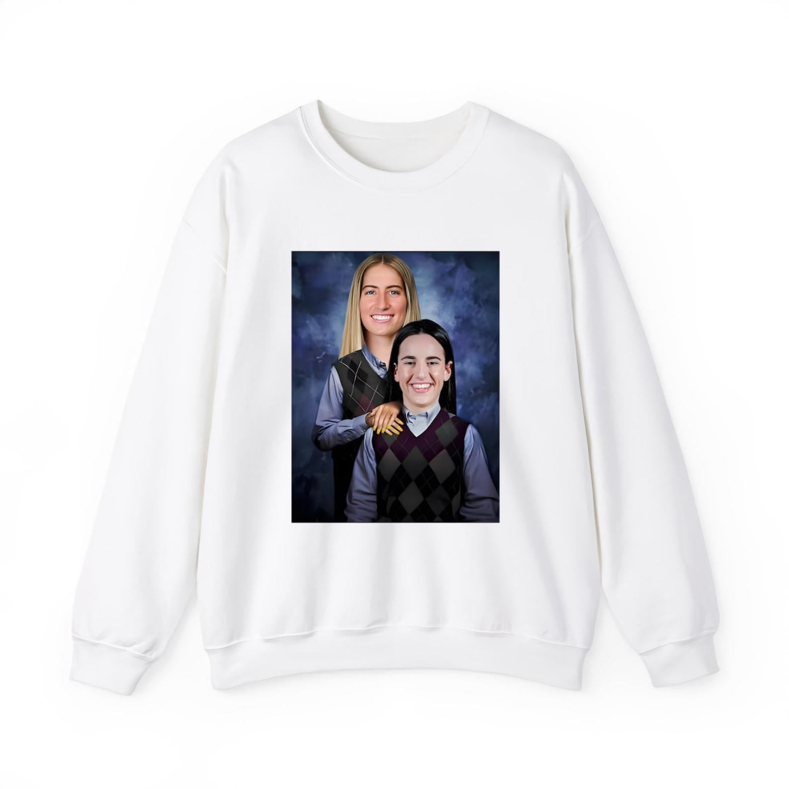 Caitlin Clark Kate Martin Step Sisters Vintage Shirt Sweatshirt Indiana ...