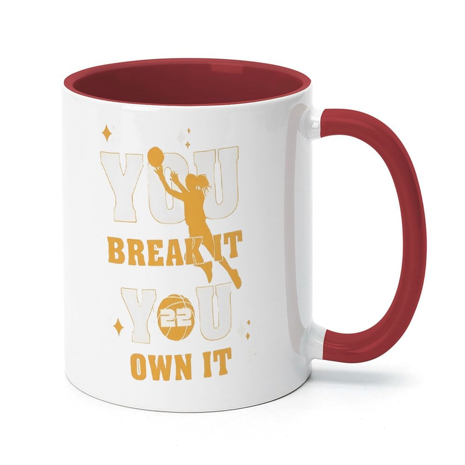 Caitlin Clark Mug - Edgy Spray Paint Design Coffee Cup - 11oz Large ...