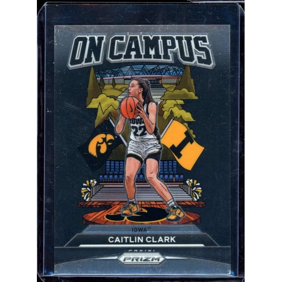 Caitlin Clark On-Campus Rookie Card 2024 Panini Target Exclusives #CCT1 ...