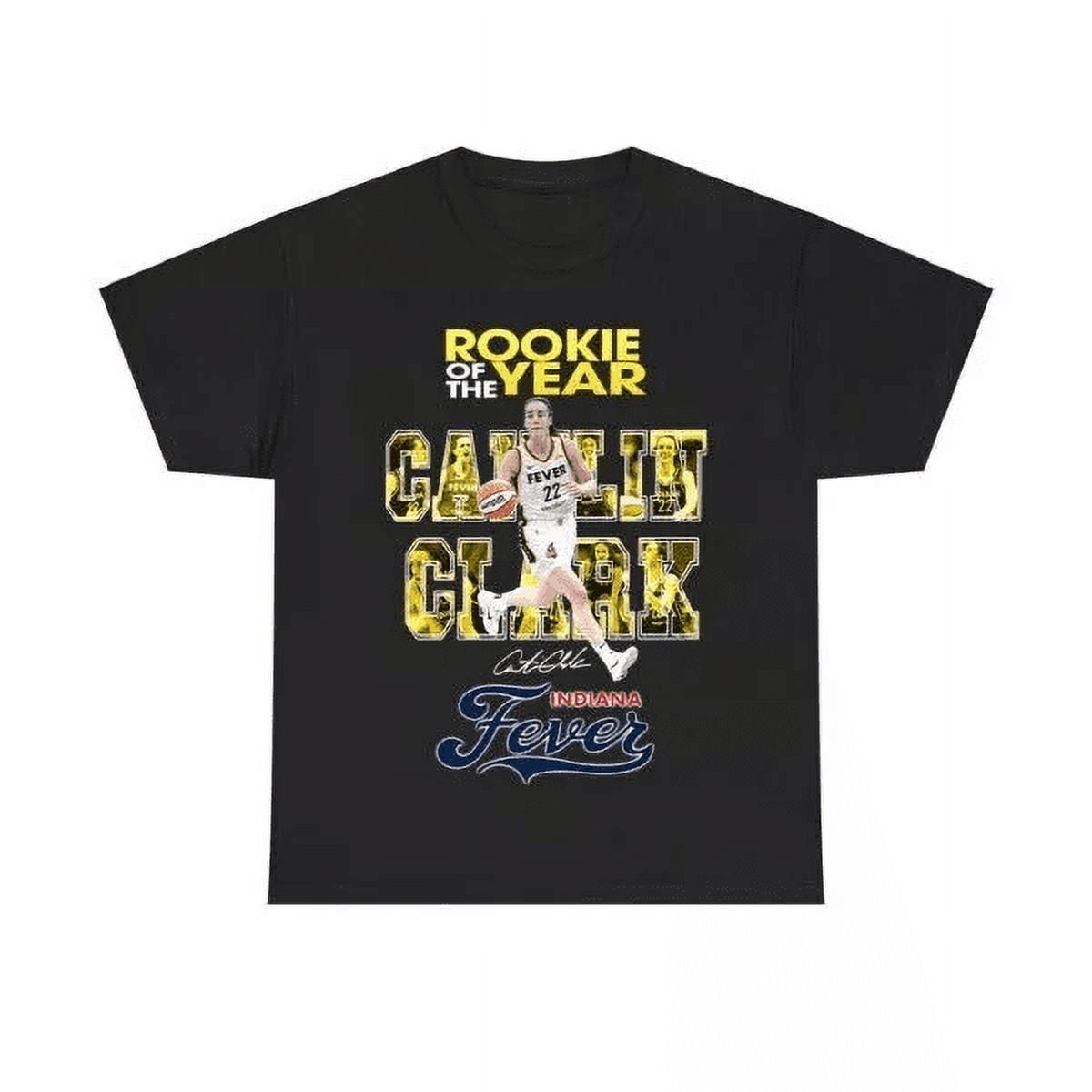 Caitlin! Clark! Rookie Of The Year Fever Shirt for fans men women ...