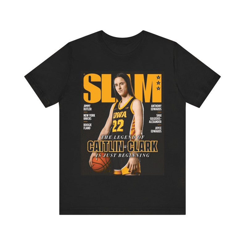 Caitlin Clark SLAM Cover T-Shirt - Walmart.com