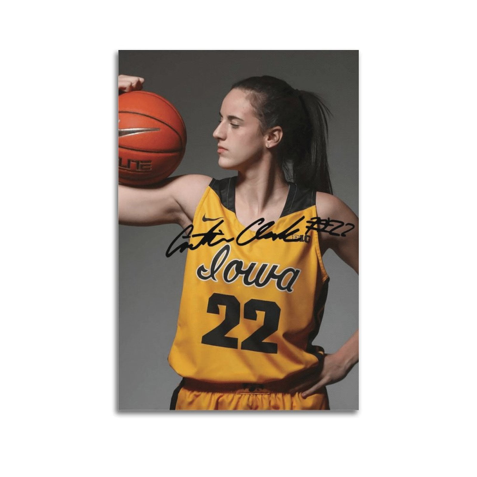 Caitlin Poster Clark Poster Women's Basketball Posters Painting Vintage ...