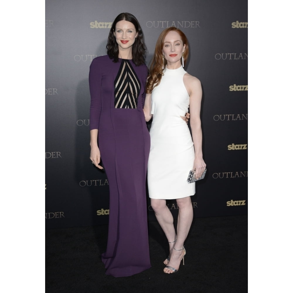 Caitriona Balfe Lotte Verbeek At Arrivals For Outlander Mid-Season ...